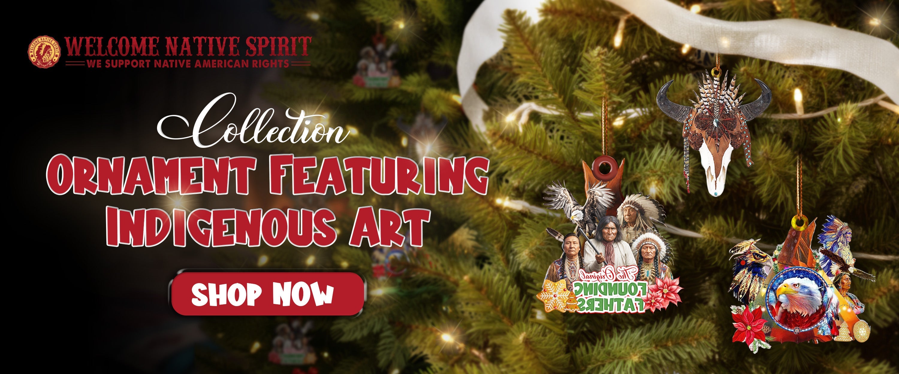 New Ornament Featuring Indigenous Art – Welcome Native Spirit LLC