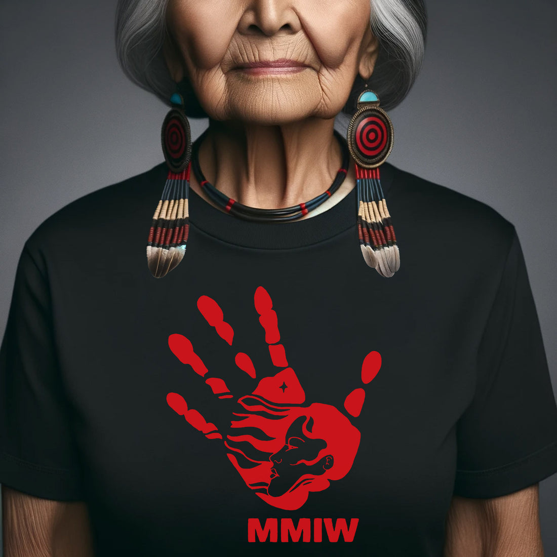 MMIW Red Hand Indigenous Owned Shirt Unisex Hoodie/T-Shirt/Sweatshirt ...