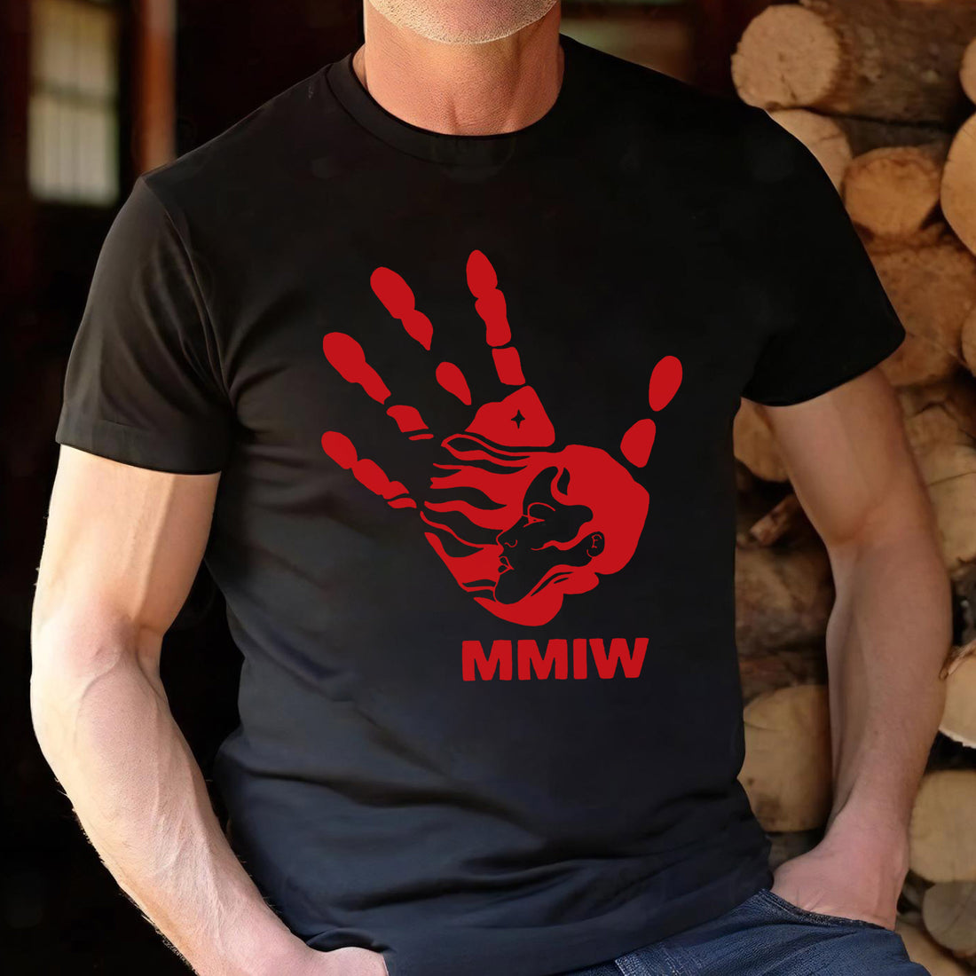 MMIW Red Hand Indigenous Owned Shirt Unisex Hoodie/T-Shirt/Sweatshirt ...