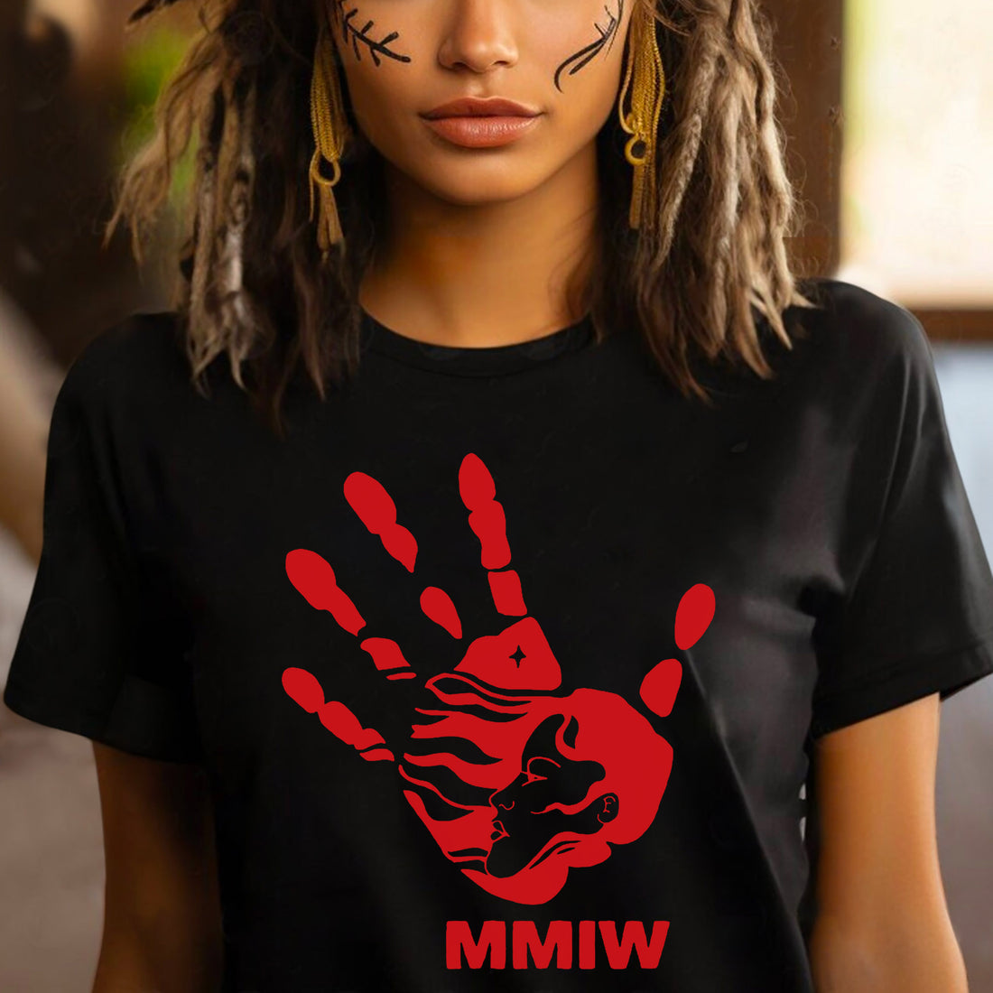 MMIW Red Hand Indigenous Owned Shirt Unisex Hoodie/T-Shirt/Sweatshirt ...