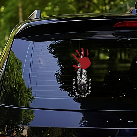 Protect Indigenous Women Car Decal (High-quality UV DTF 3D Decal ...