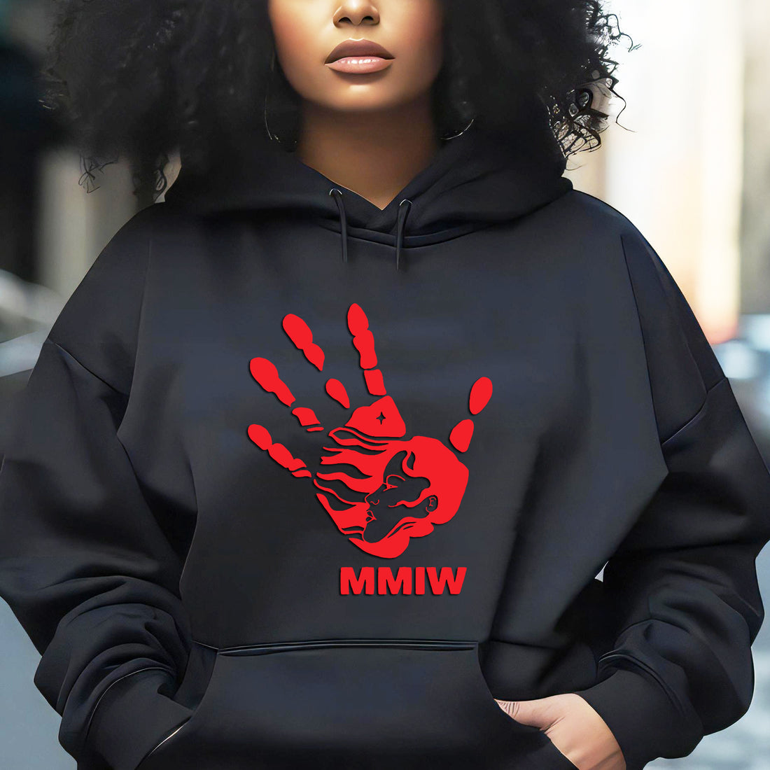 MMIW Red Hand Indigenous Owned Shirt Unisex Hoodie/T-Shirt/Sweatshirt ...